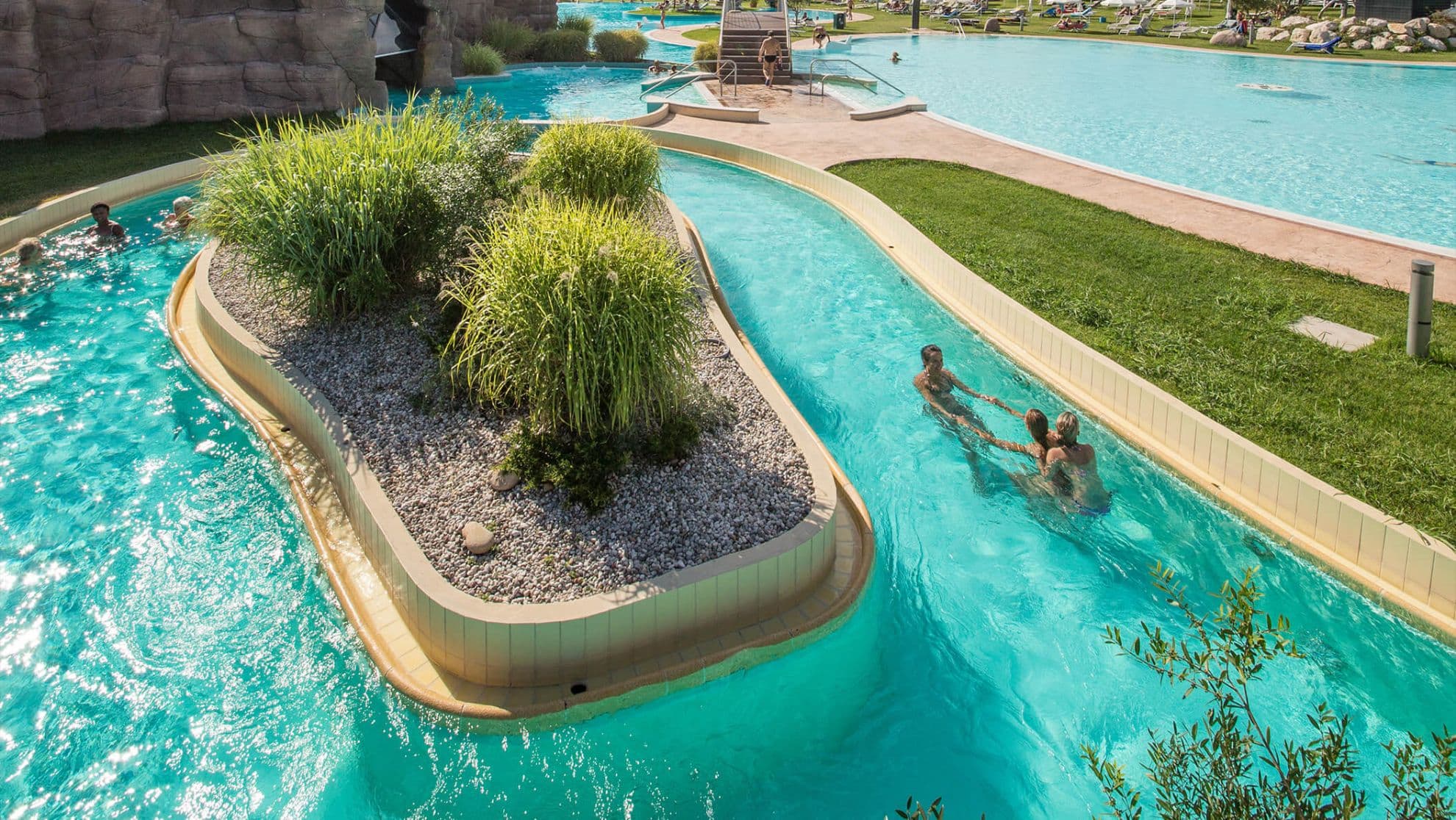 Thermal Area with Swimming pools, Grottoes and Wellness Programmes